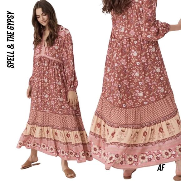 Spell | Dresses | Spell And Gypsy Portobello Road Maxi Dress Newin ...